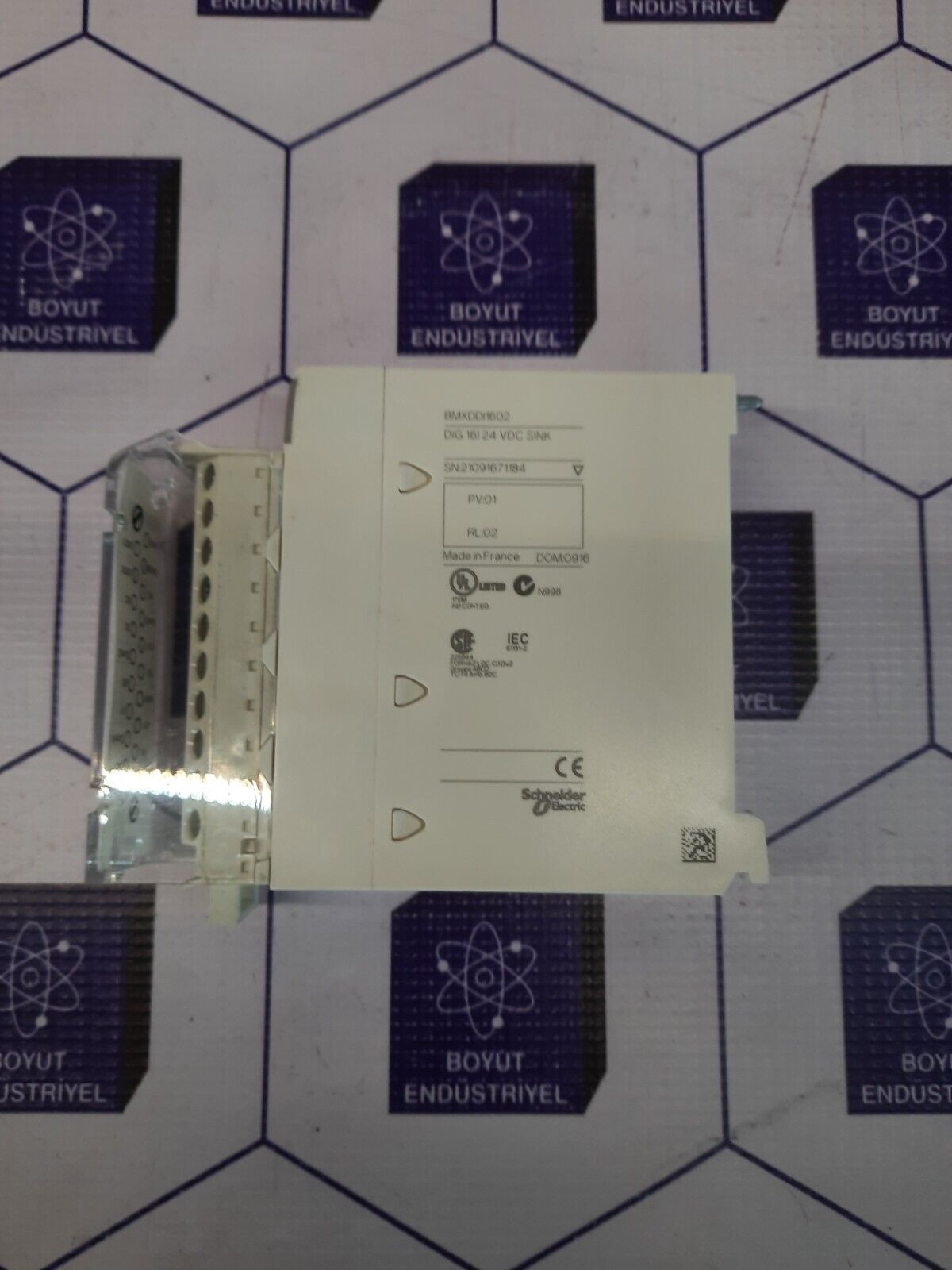 Schneider Electric BMXDDI1602 I/O Module – Boyut-Endustriyel