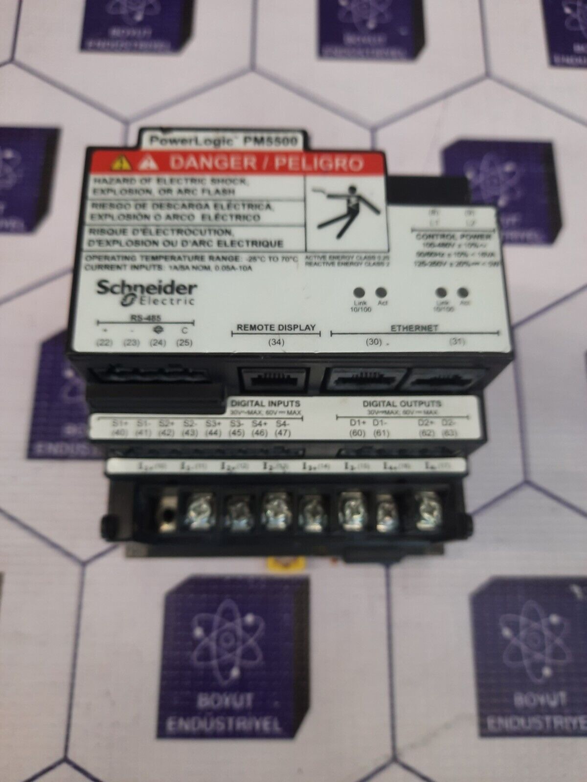 Schneider Electric PM5500 PowerLogic – Boyut-Endustriyel