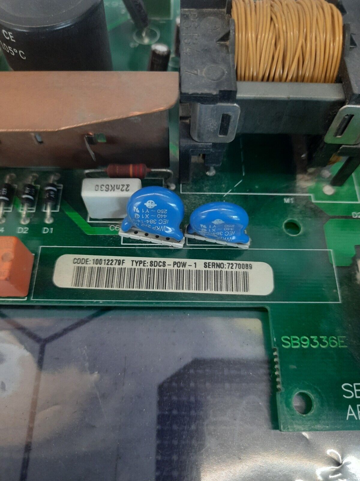 ABB SDCS-POW-1 / 10012279F Power Board Card – Boyut-Endustriyel