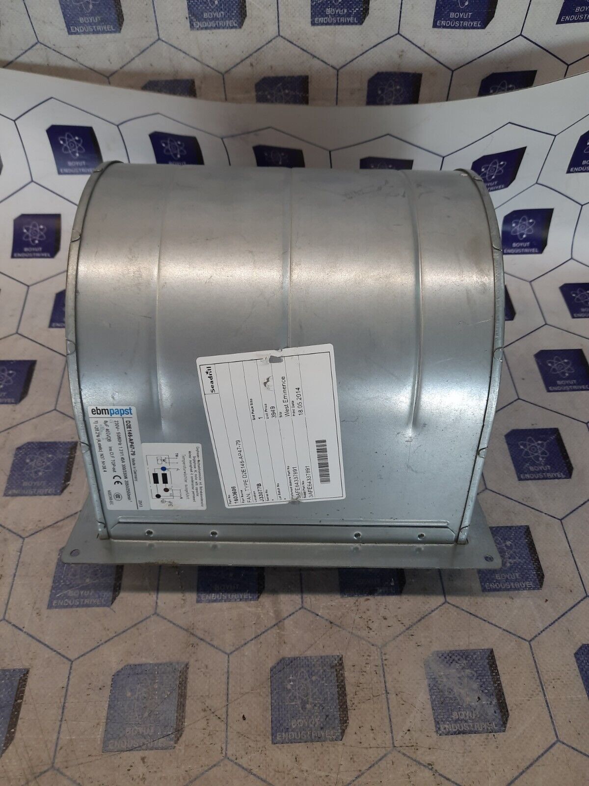 Ebm Papst D2E146-AP47-79 BLOWER FAN – Boyut-Endustriyel