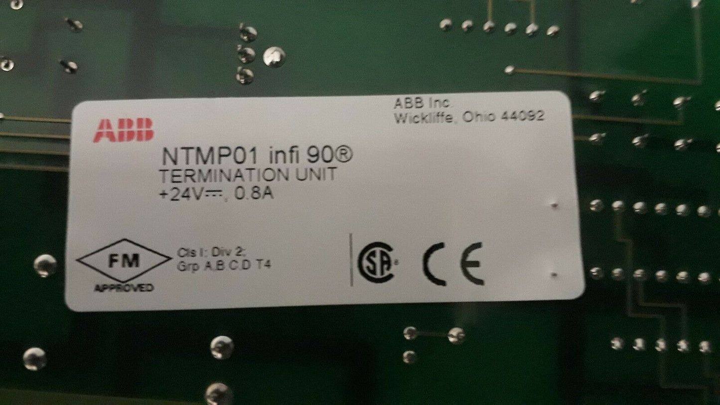 Bailey NTMP01 Industrial Control System – Boyut-Endustriyel