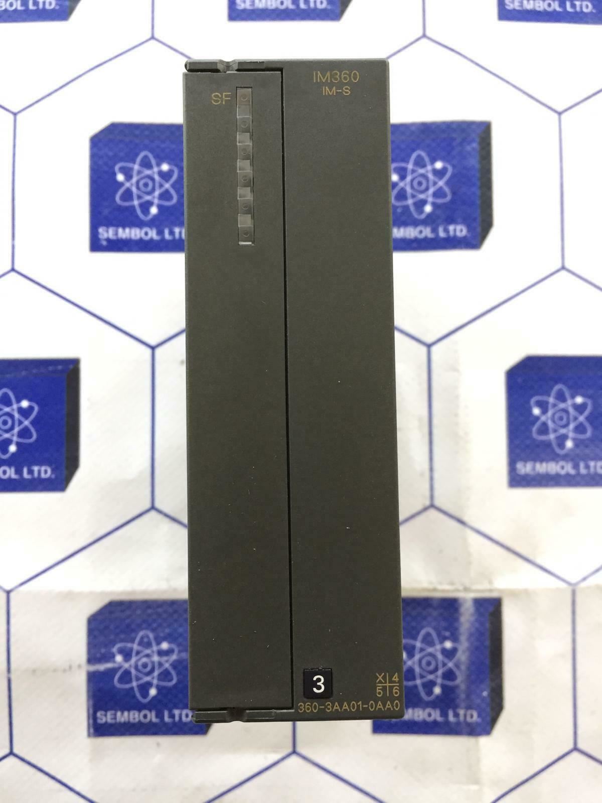 SIEMENS SIMATIC S7 INTERFACE MODULE 6ES7 360-3AA01-0AA0 – Boyut-Endustriyel