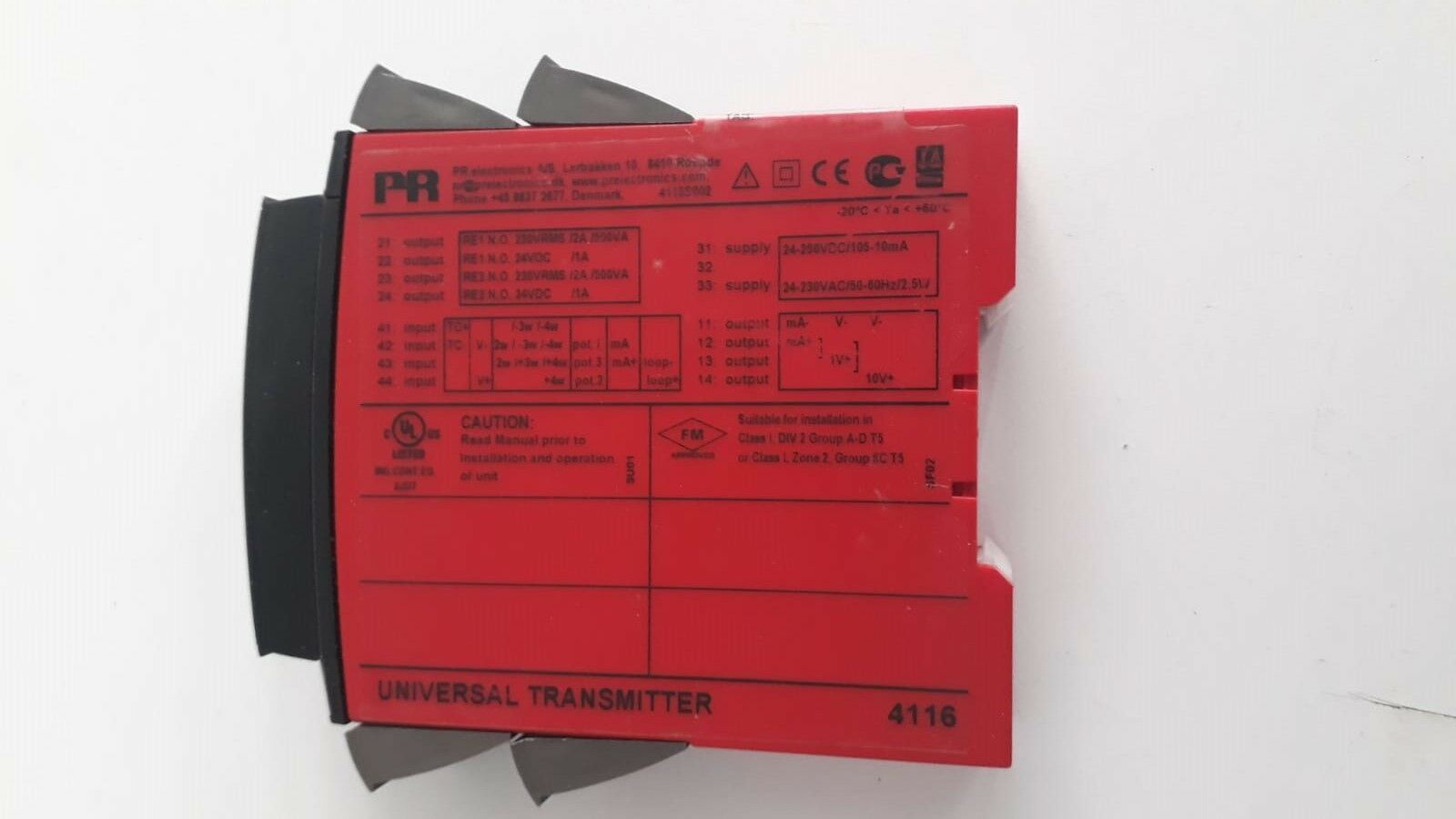 PR 4501 UNIVERSAL TRANSMITTER (Display Programming Interface) – Boyut ...